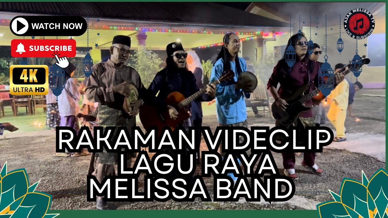 Kisah rakaman videoclip lagu raya Melissa Band "Takbir Bergema" untuk ...