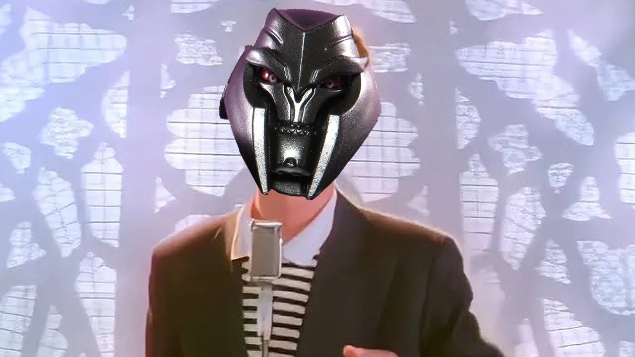 Tron Rolled Full Screen (Megatron Sings Rick Astley) - YouTube
