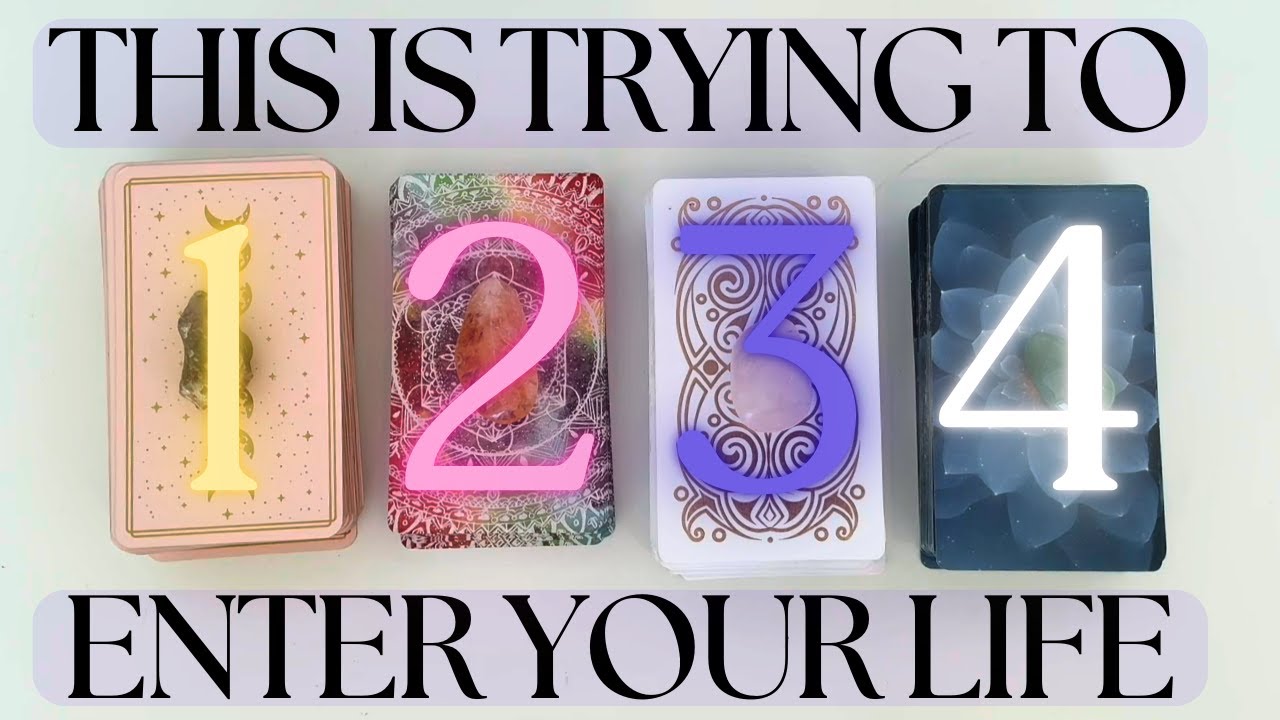 THIS IS TRYING TO ENTER YOUR LIFE (Pick A Card) Tarot Reading - YouTube