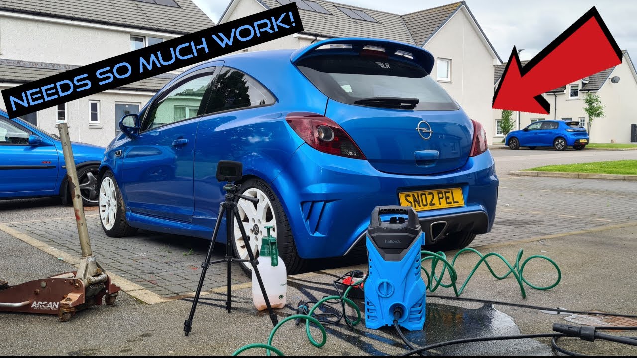 Getting Started Working On The Opel Corsa OPC VXR! - YouTube