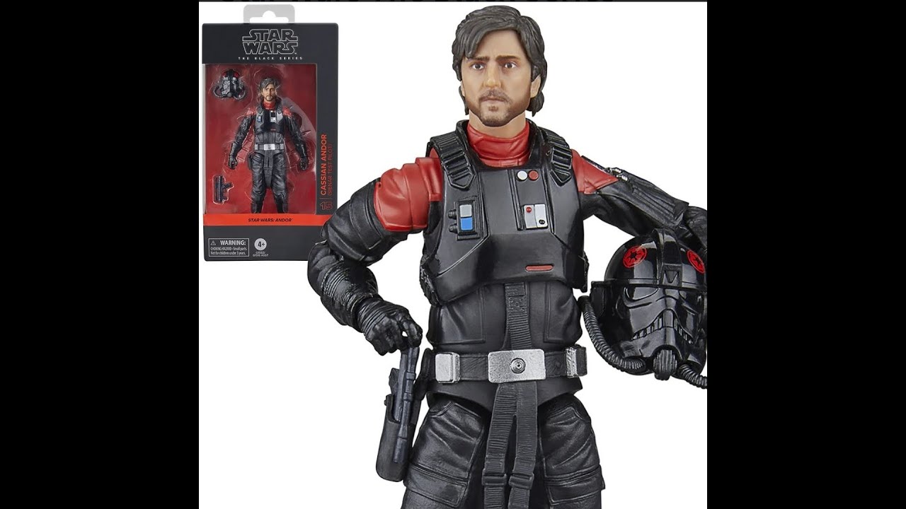 Star Wars The Black Series Cassian Andor (Sienar Test Pilot) 6-Inch ...