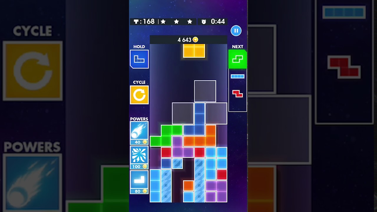 TETRIS GALAXY - GOLDEN EYE #13 - YouTube