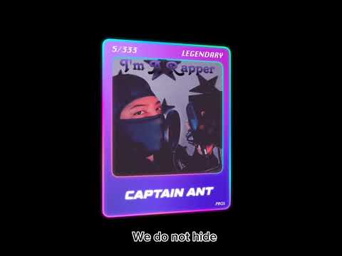 Captain Ant - Im A Rapper( Lyric Visualizer) - YouTube