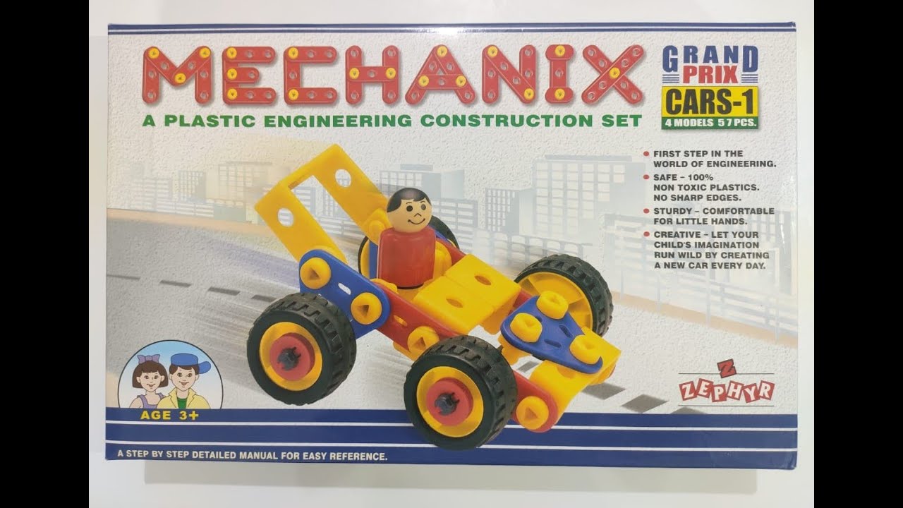 Mechanix - CARS -1 set (plastic) - YouTube
