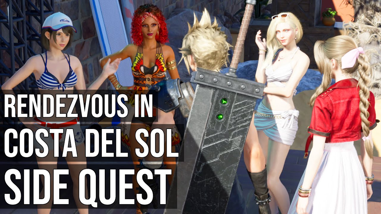Final Fantasy 7 Rebirth - Rendezvous in Costa del Sol Side Quest - YouTube