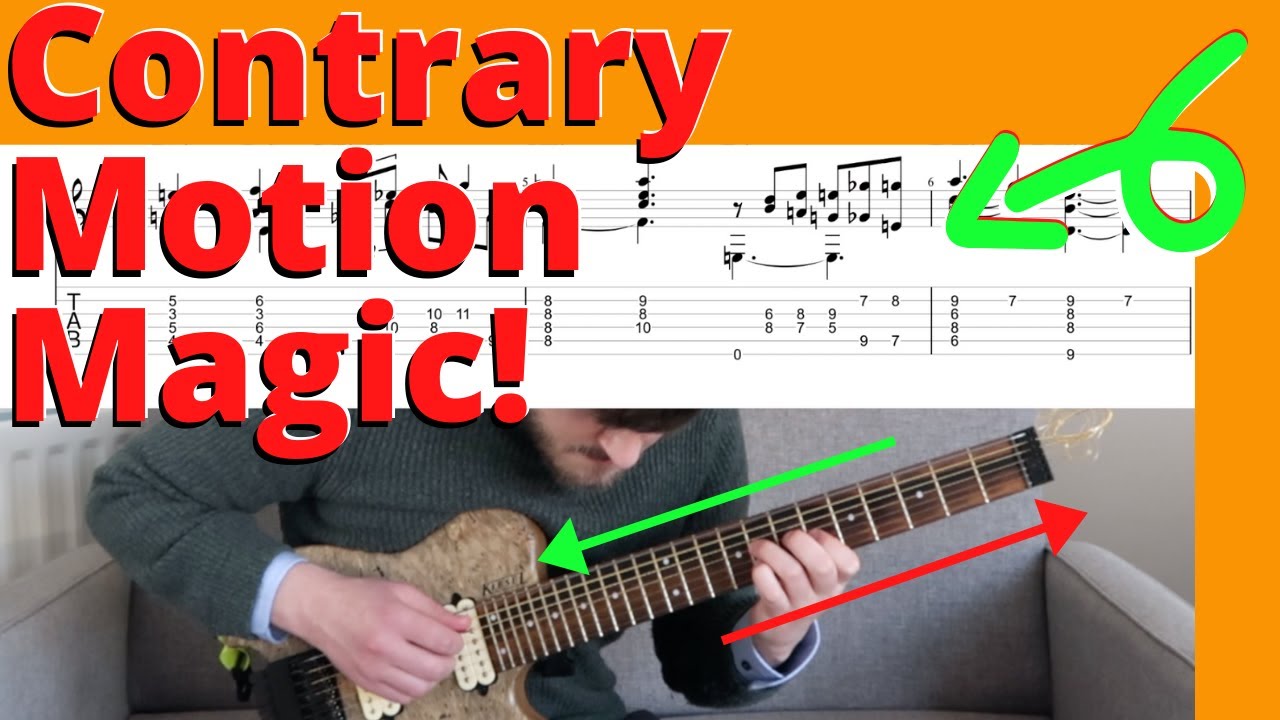 Contrary-Motion Scales for Guitar Harmony🎶Body and Soul🎸Advanced ...