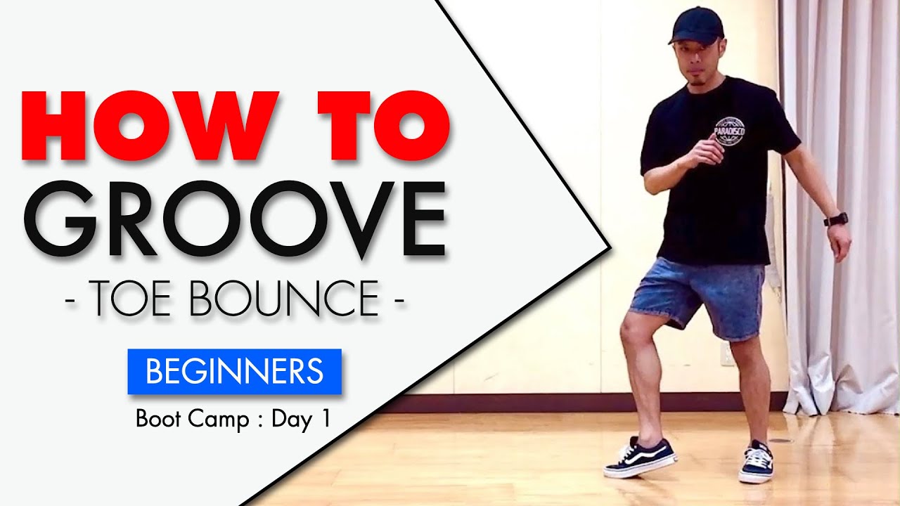 House Dance Basic Steps & Grooves Tutorial for Beginners | Toe-Bounce - YouTube