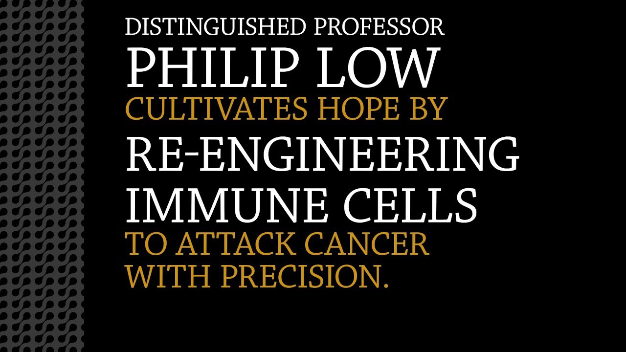 Philip Low Cancer Research at Purdue University Involving Re ...