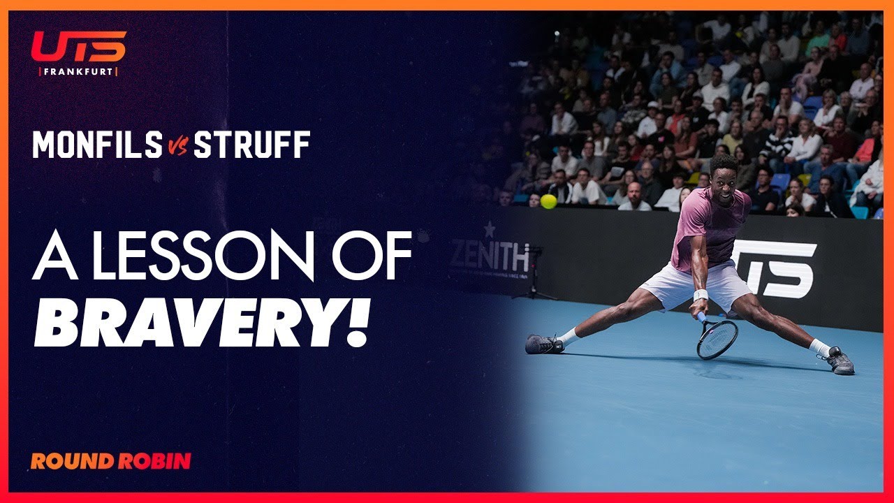 La Monf Gaël Monfils vs The Thunder Jan-Lennard Struff | UTS Frankfurt ...