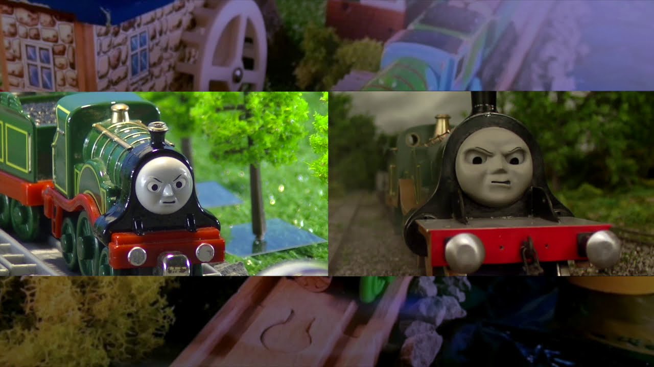 Angry Emily Thomas Friends Train Deluxe Take Along N Play Emilys Adventure