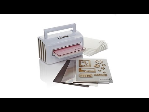 T. Collins Cut'n'Boss with 12 Dies and 7 Folders - YouTube