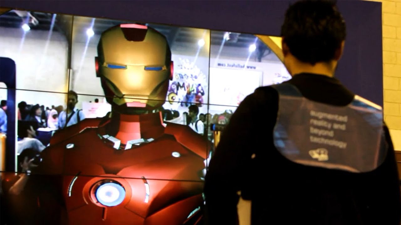 Augmented Reality Cartoon Characters | HelloFest 2012 | Indonesia | AR ...