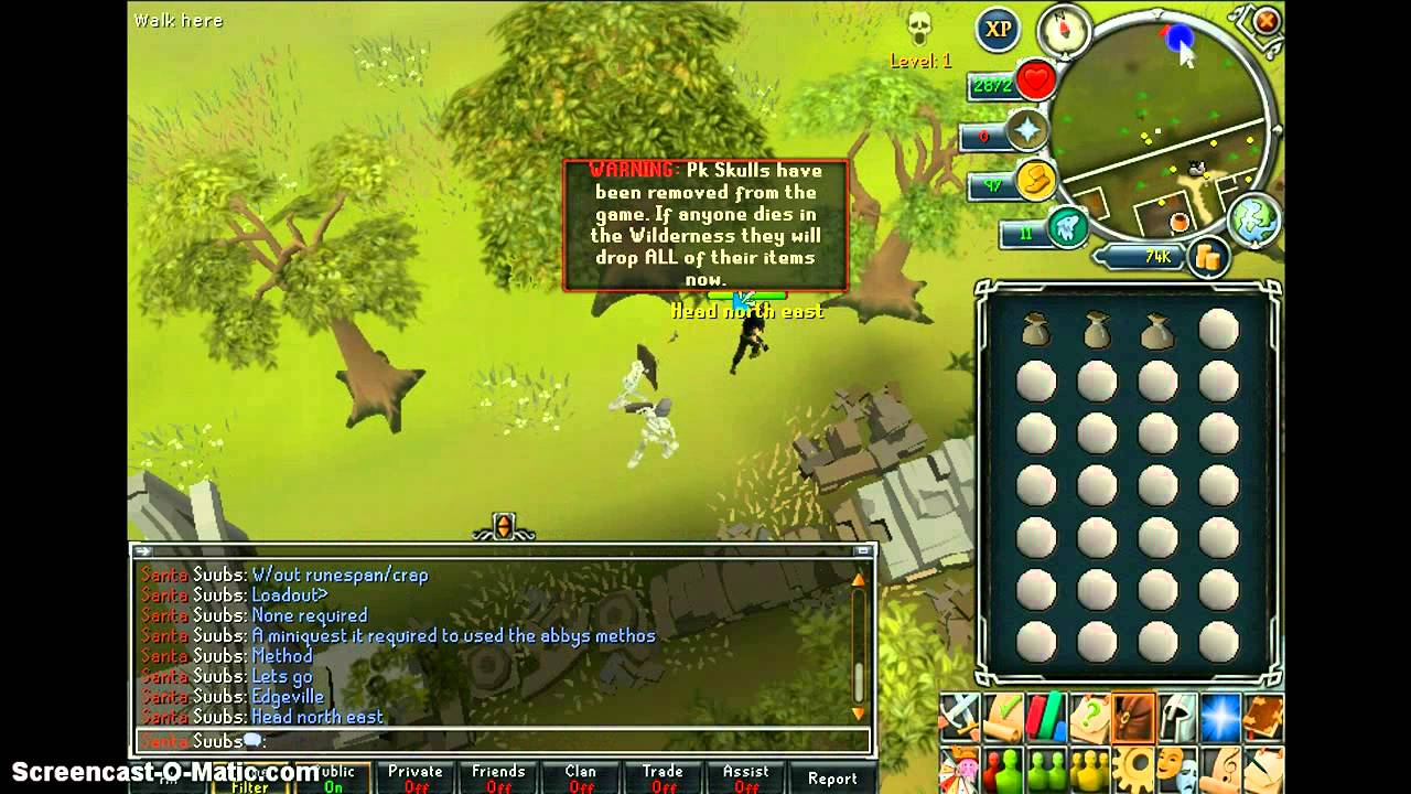 Runescape - Crafing Nature Runes - YouTube