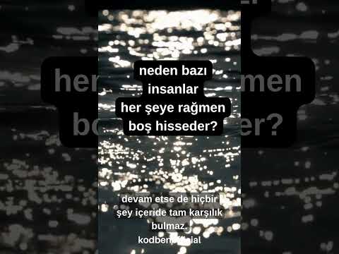 Neden Her Şeye Rağmen Boş Hissediyorsun? | İçsel Kopukluk & Duygusal Donma