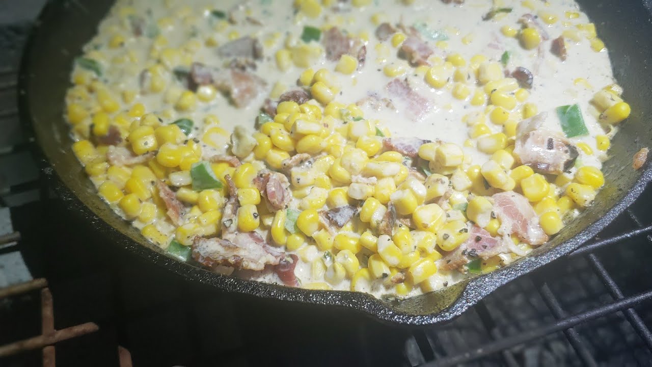 (CRACKED OUT) Creamed corn casserole - YouTube