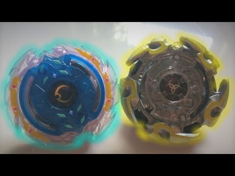 Caynox C3 4Flow Bearing vs Cognite C3 6Meteor Trans : Beyblade Burst ...