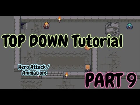How to Tutorial - Construct 3 ( TOP Down RPG -Hero Attack / Animation ...