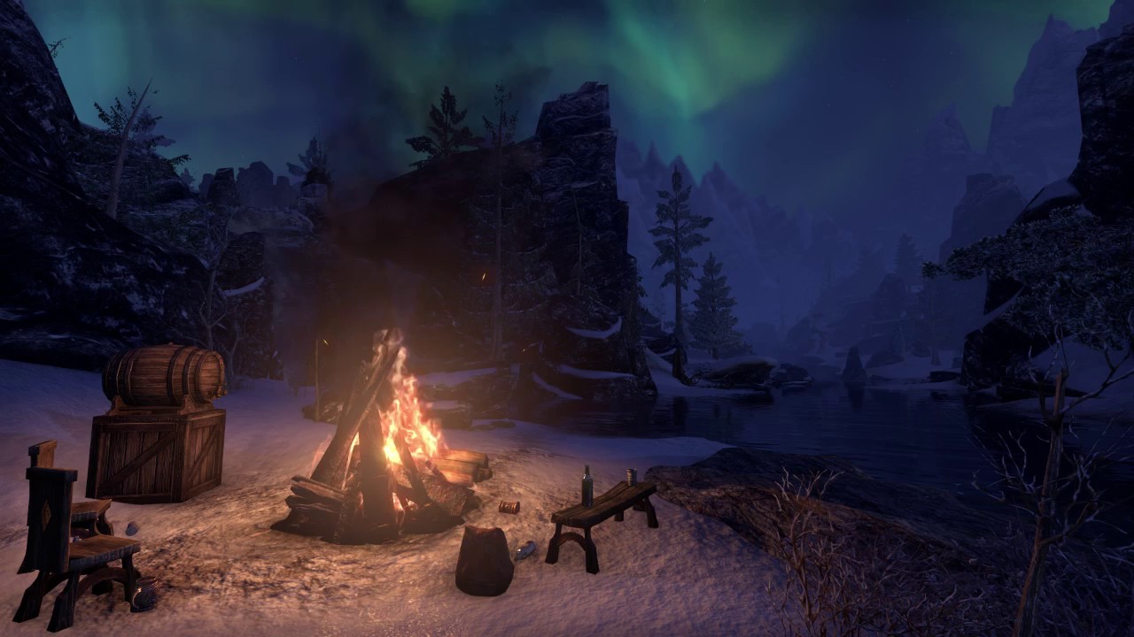 ASMR - ESO - Nap Time In Eastmarch - Ambient Sounds Vista 2 - YouTube