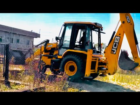 JCB work on Site - YouTube