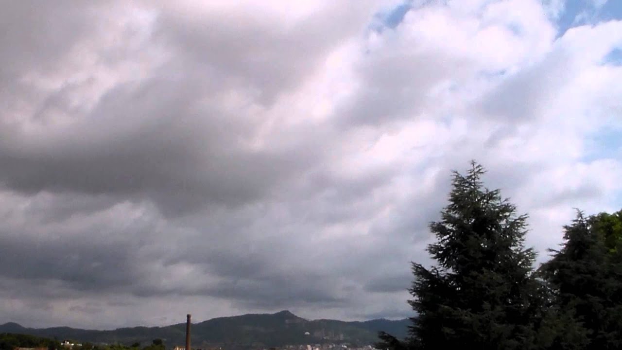 TIME LAPSE DEL 22 AL 24 8 2014 ESTRATOCÚMULOS EN MOVIMIENTO - YouTube