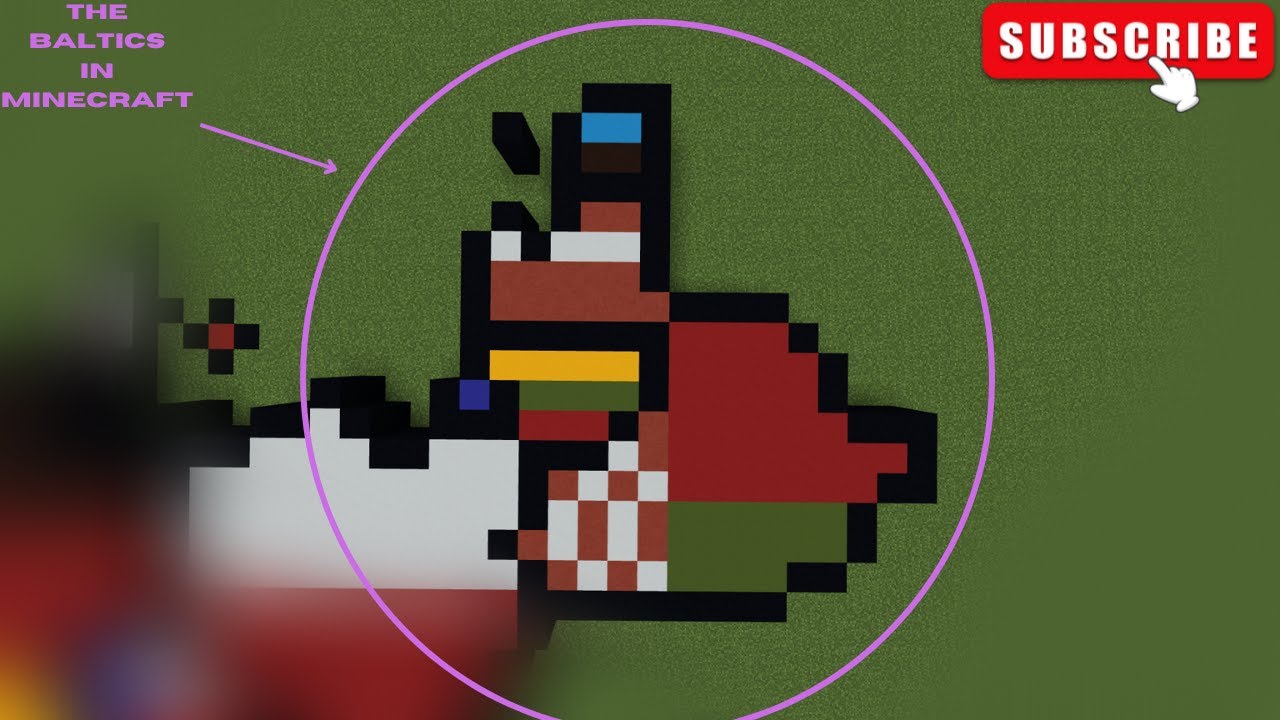 How To Build Small Scale Earth In Minecraft Part 10 The Baltics - YouTube