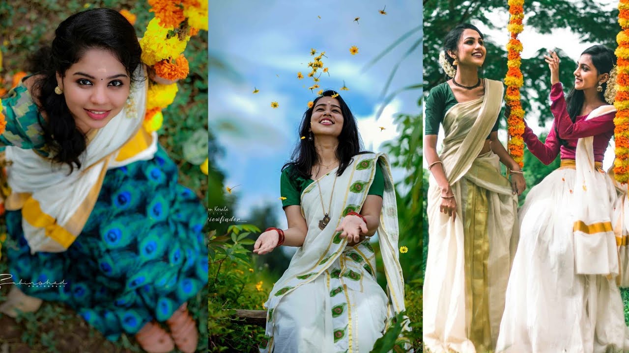 onam photoshoot 2020😍onam പൊളിക്കുവാ എല്ലാവരും, 💕happy onam 2020 part2 ...