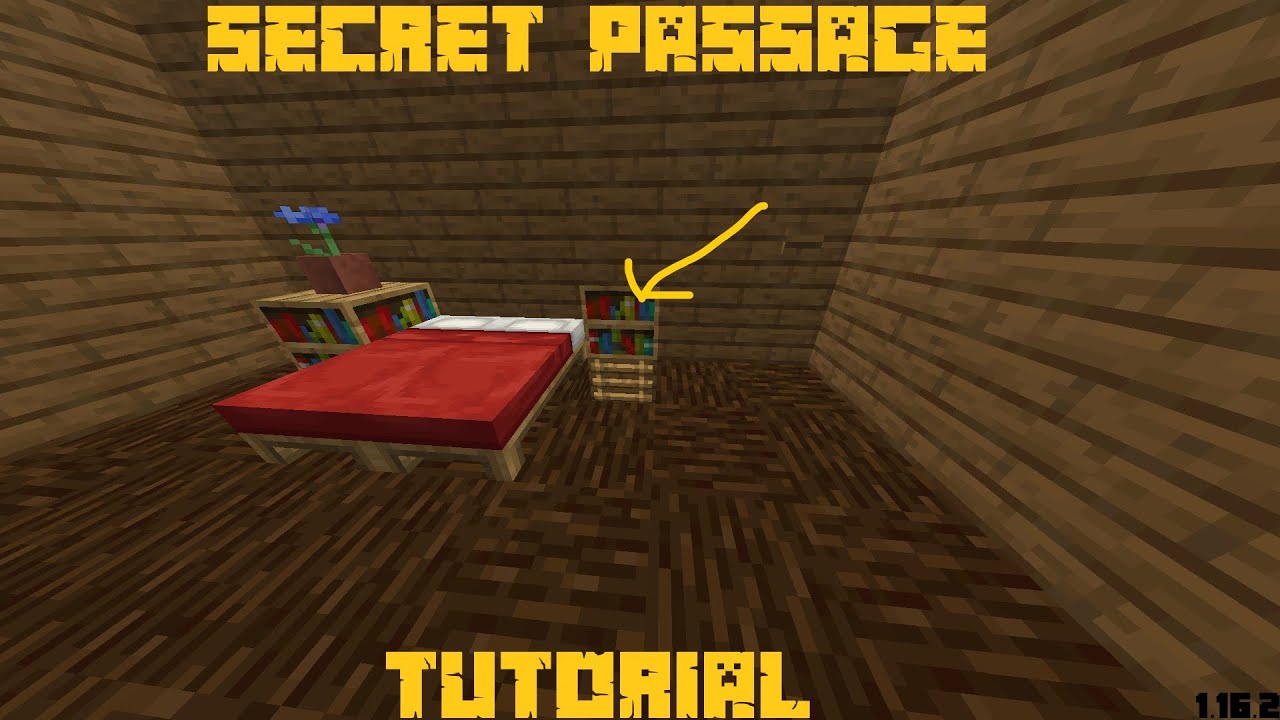 Minecraft - TUTORIAL - How to make a secret base. (TUTORIAL FOR ...