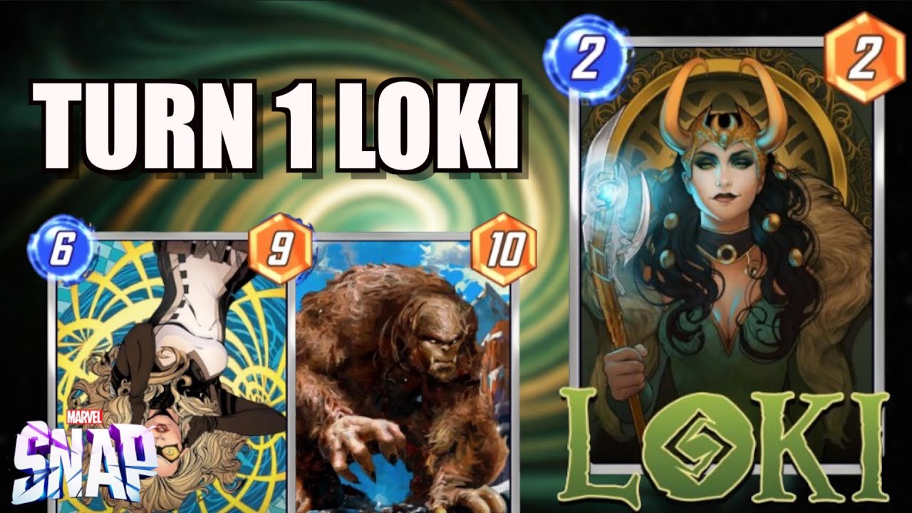 LOKI BUFF IS AWESOME!| Turn 1 Loki| Marvel Snap - YouTube