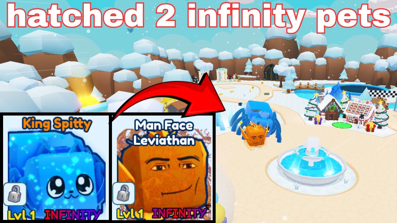 MY BROTHER GOT A SHINY KING SPITTY & A MAN FACE LEVIATHAN! Roblox ...