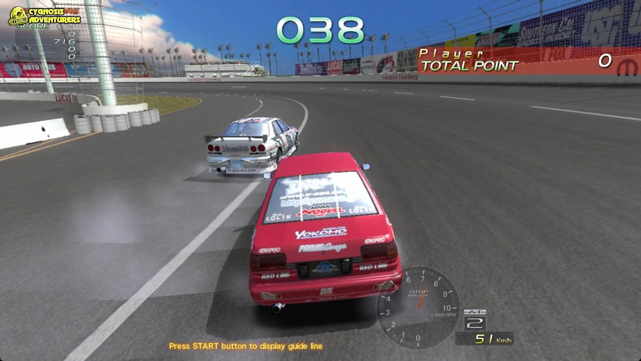 Drift Race in D1 Grand Prix Arcade | D1GP Arcade | Arcade Gameplay ...