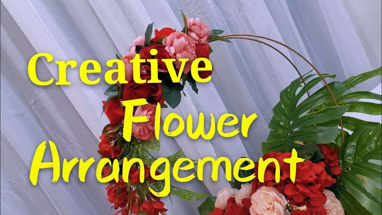 Creative Flower Arrangement#032 - YouTube