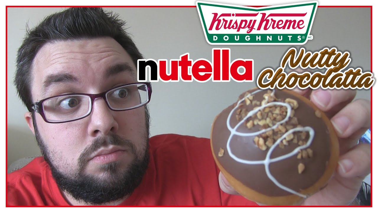 Krispy Kreme Nutella Nutty Chocolatta Review - YouTube