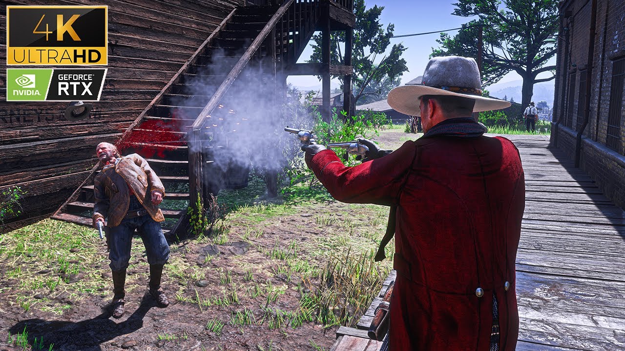 Challenging Npcs In Red Dead Redemption 2: Epic Rtx 3080 Gameplay In 4k ...