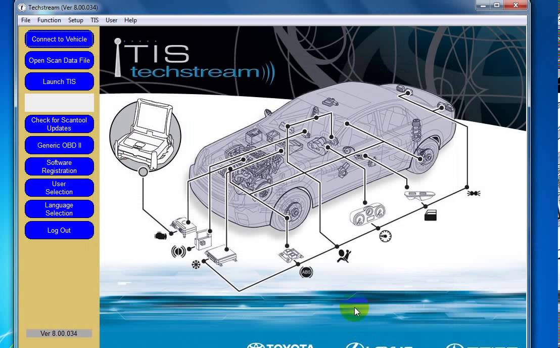 MINI VCI FOR TOYOTA Установка - YouTube