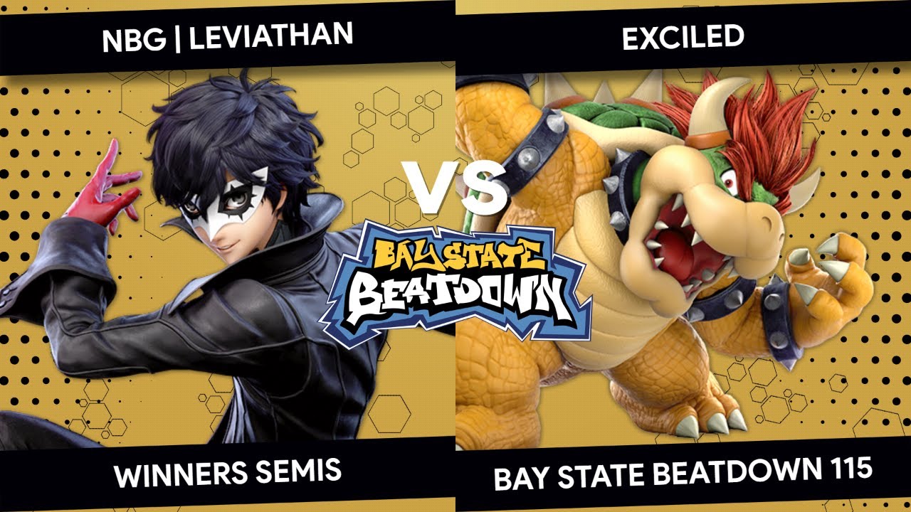 Bay State Beatdown 115 - Leviathan (Cloud, ZSS, Joker) vs Exciled (Bowser, Min Min) - Winners ...
