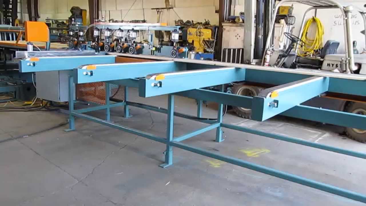 Rose Machinery - Lateral Chain Feeder - CMS14 - YouTube