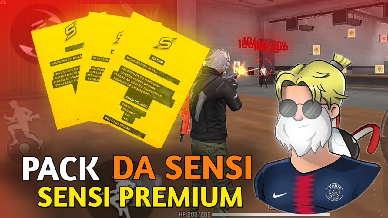 PACK DA SENSI PREMIUM🇧🇷GRUDA NA CABEÇA😡🩸MELHOR PACK DA SENSI PARA ...