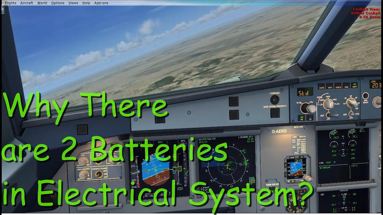 A320: Why there are 2 Batteries in Electrical System? - YouTube
