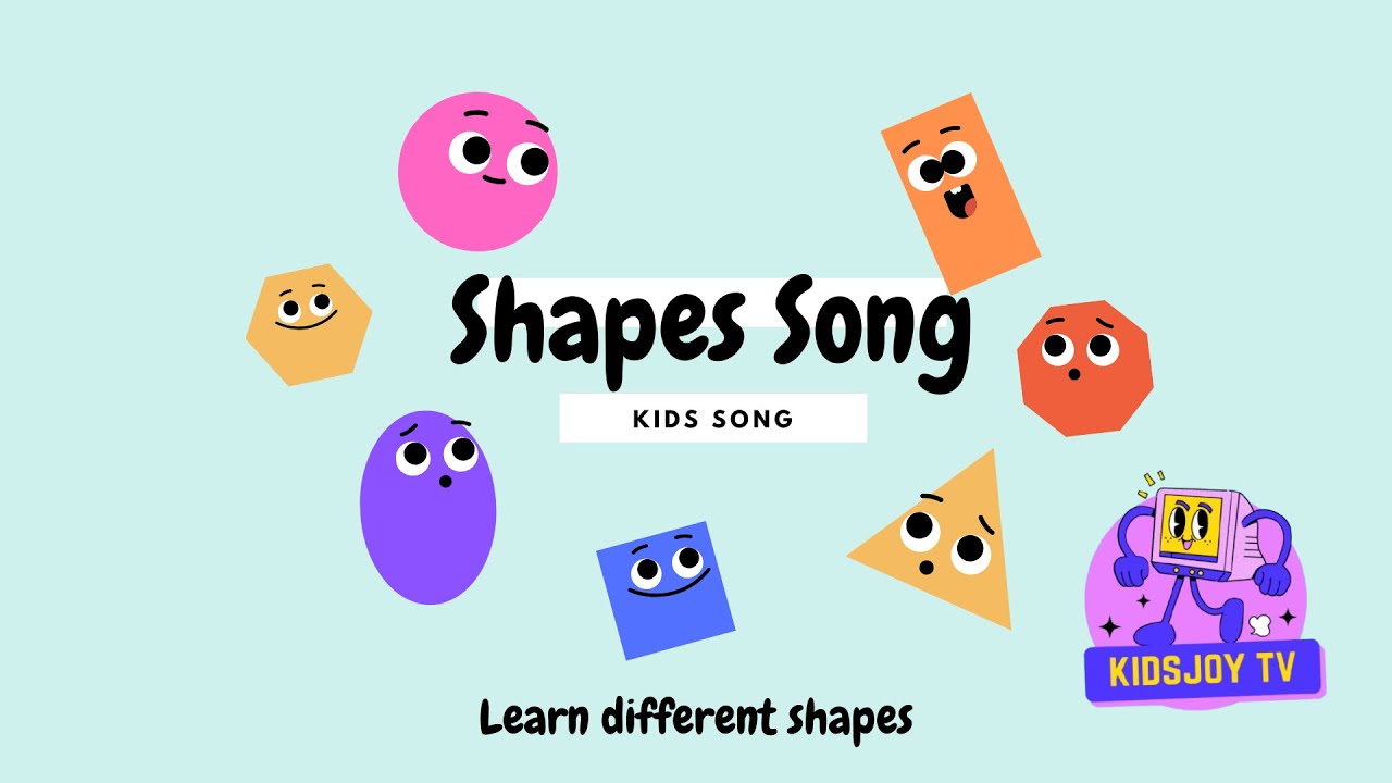 The Shapes Song | Kids learning video | - YouTube