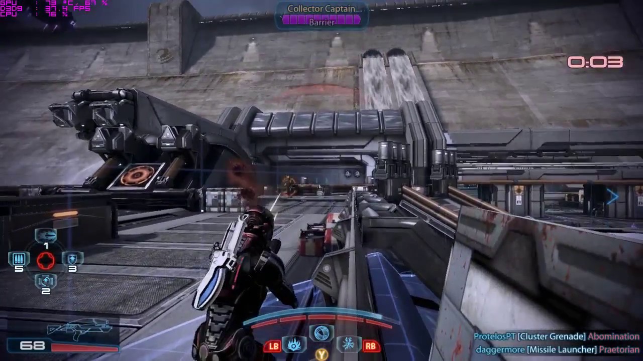 Mass Effect 3 MP Scion Weapon Projectile - YouTube