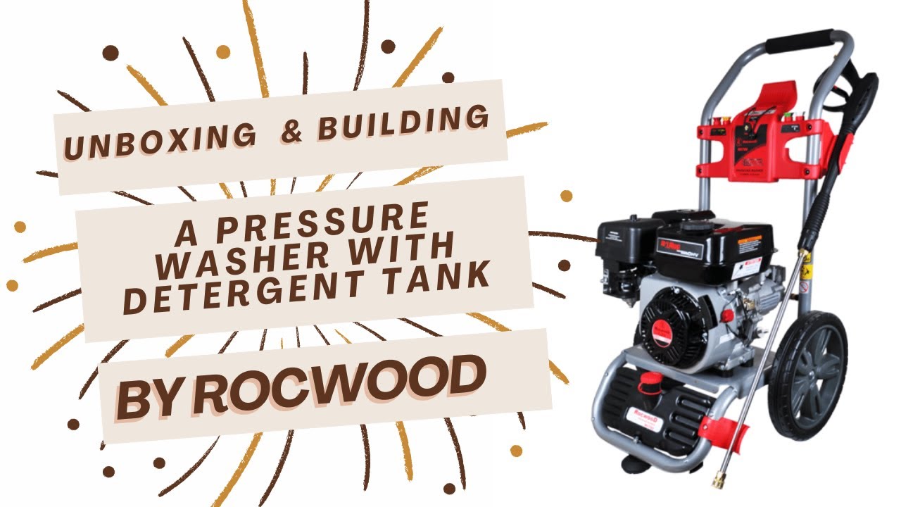 Assembly and Unboxing of a RocwooD Pressure Washer (RS780) - YouTube