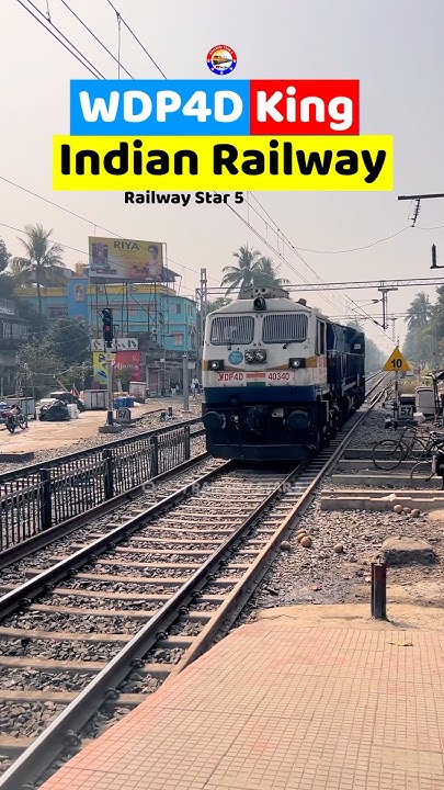 WDP4D Diesel Locomotive King of 👑🔥 Indian Railway 🇮🇳 #shortvideo #shorts #loco - YouTube