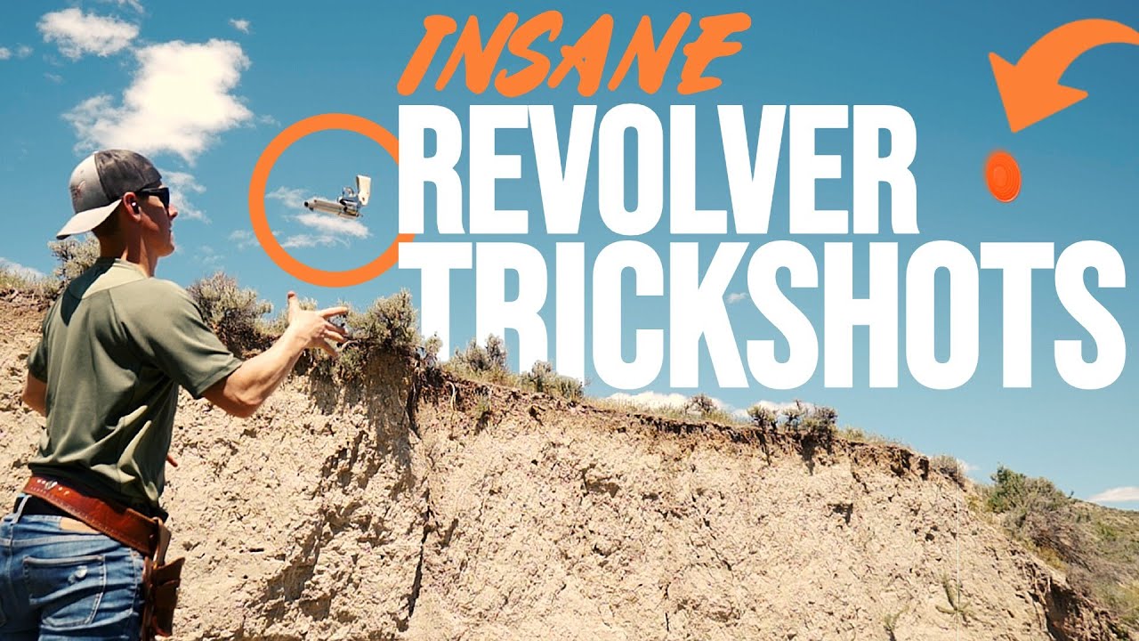 4 MIND-BLOWING Revolver Trick Shots - YouTube