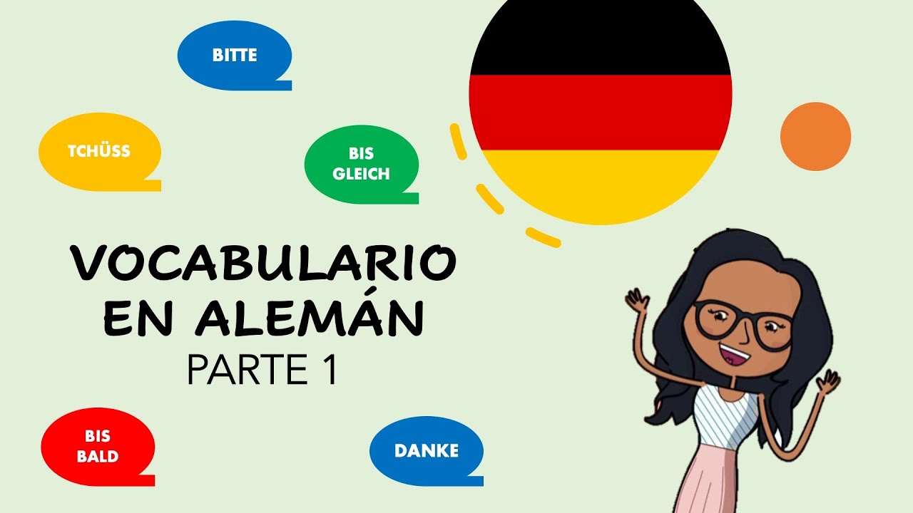 Vocabulario en Alemán Parte 1 - Saludos, Despedidas, Verbos ...