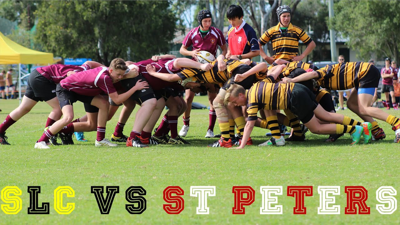 SLC vs St Peters U15 Rugby 2015 - YouTube
