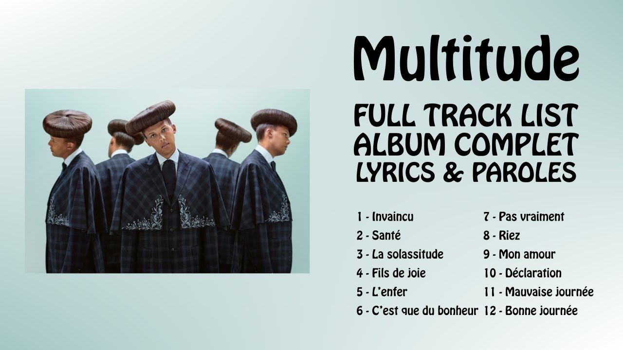 [Full Album] Stromae - Multitude (Lyrics & Paroles) - YouTube