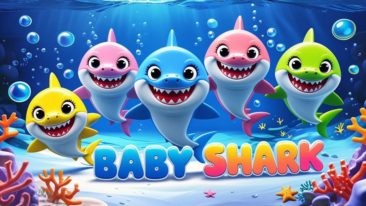 After School Baby Shark Dance 🎒 Relax and Move with Fun Rhymes - YouTube
