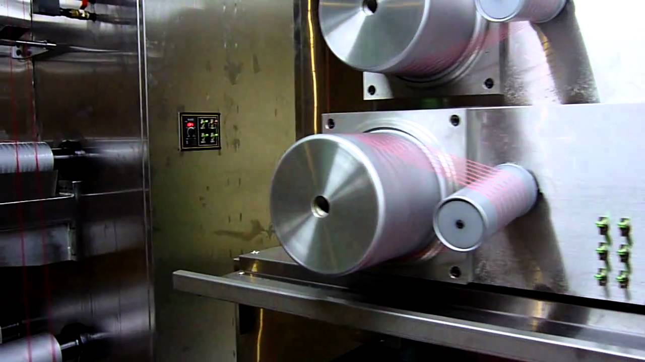 PP.Multi-filament Yarn making machine - YouTube