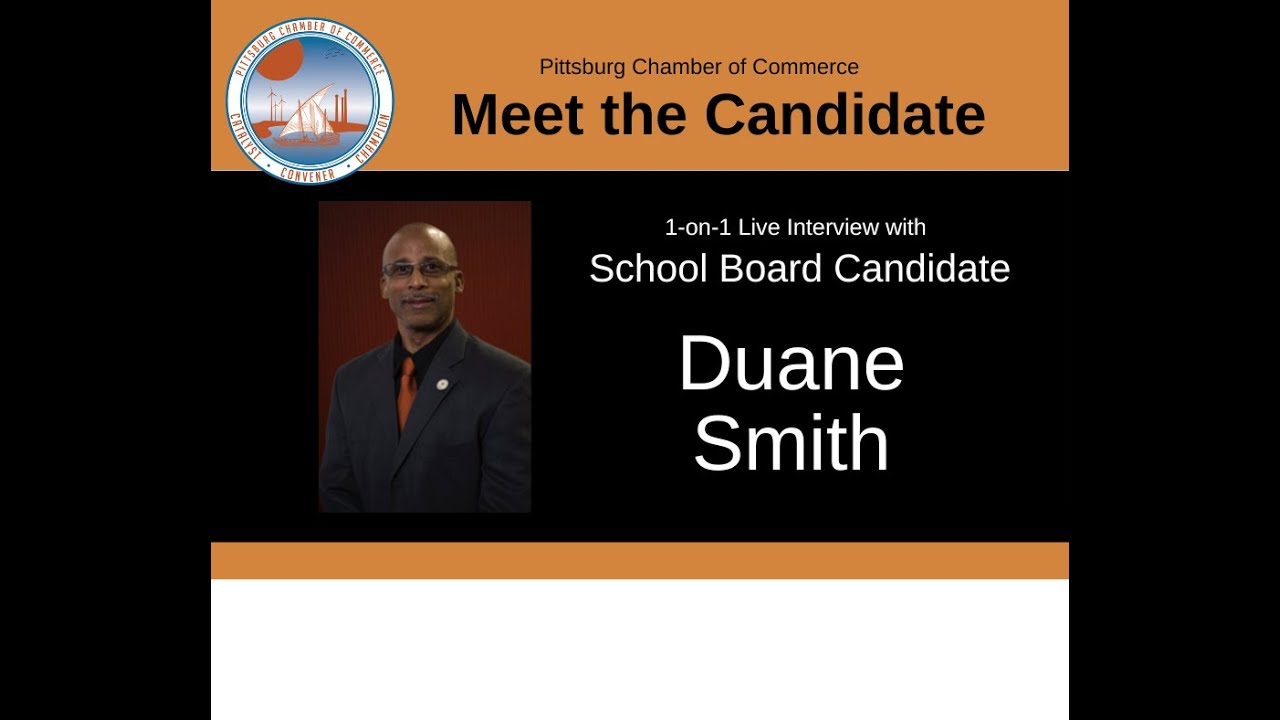 Candidate Interview- Duane Smith - YouTube
