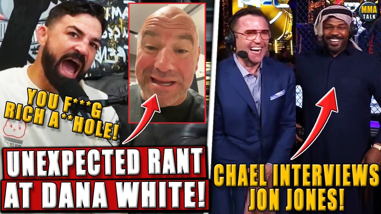 FURIOUS Mike Perry GOES on UNEXPECTED RANT at Dana White! Chael ...